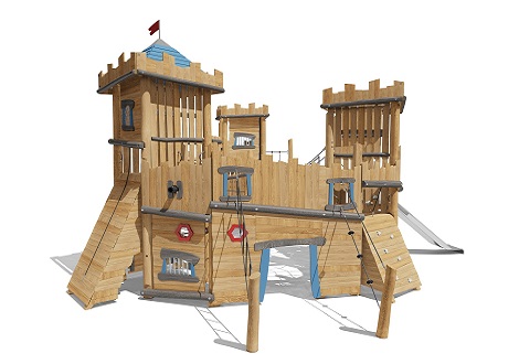 Деревянные детские площадки для детей купить в Москве: бренд Йети